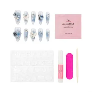 3H NAILS Celestial Butterflylong Almond Press-on Nails