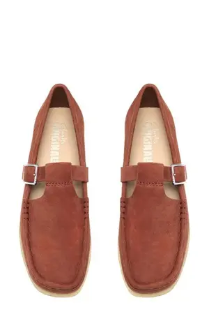 Clarks Wallabee T-bar Flat