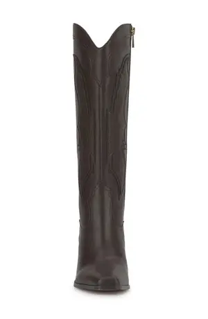 Jessica Simpson Raevini Western Boot - Dark Truffle