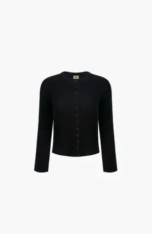 ODDLI Everyday Cardigan Black