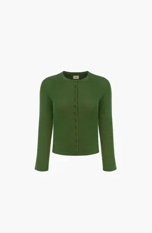 ODDLI Everyday Cardigan Green