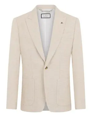 Philipp Plein Linen Blazer Gigolo Fit