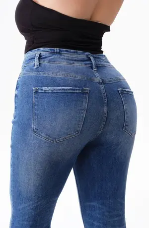BAYEAS High Waist Flare Jeans