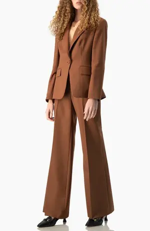 IVONNE High-rise Semi-flare Pants