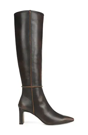 Sam Edelman Sylvia Moto Leather Knee High Boot