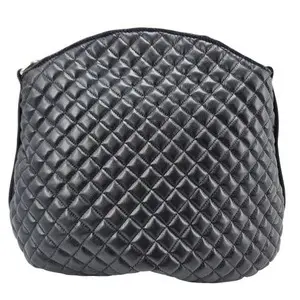 MADISON MAISON Quilted Fleur De Lis Shoulder Bag