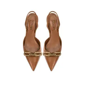 SERENA UZIYEL Catena Mid-heel Slingback Pump