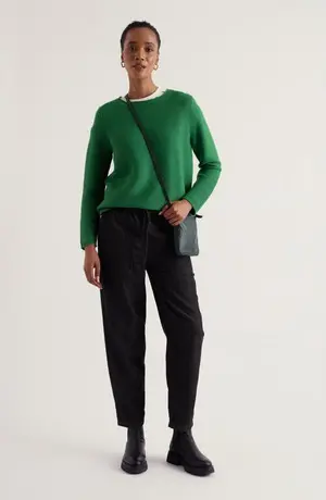 SEASALT CORNWALL Makers Ribbed Crewneck Sweater