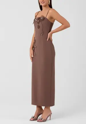 Rachel Rachel Roy Aurea Embellished Midi Dress