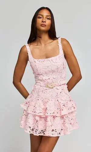 Generation Love Lisette 3d Lace Dress - Ballet Slipper