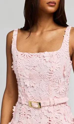 Generation Love Lisette 3d Lace Dress - Ballet Slipper