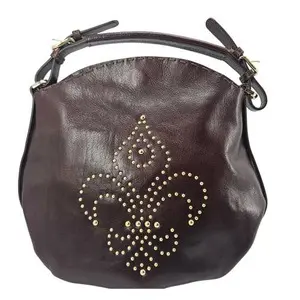 MADISON MAISON Studded Leather Shoulder Bag