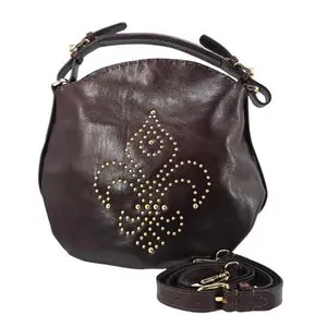 MADISON MAISON Studded Leather Shoulder Bag