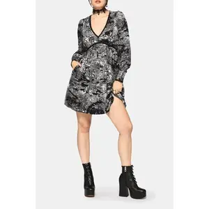 DISTURBIA Nara Boudicca Printed Mini Dress
