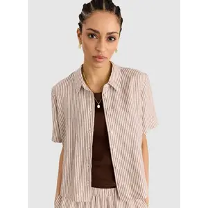 Baukjen Clyde Linen Short Sleeve Shirt