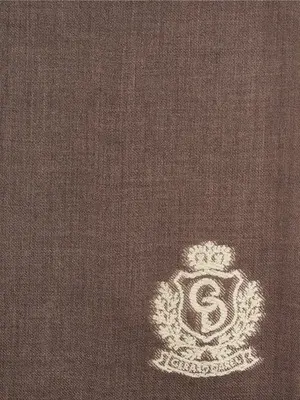 Gerard Darel Suzane Emblem Detail Scarf