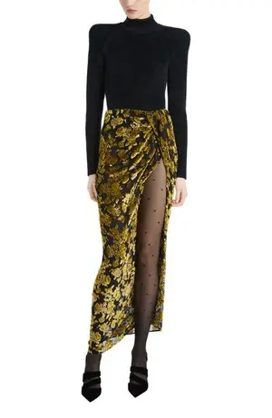 Balmain Fluffy Ribbed Knit Jumper