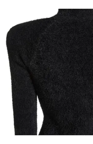 Balmain Fluffy Ribbed Knit Jumper