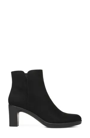 LIFESTRIDE Eloise Block Heel Ankle Boot - Black Wc