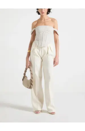 Manière De Voir Bonnie Boucle Bardot Corset Top