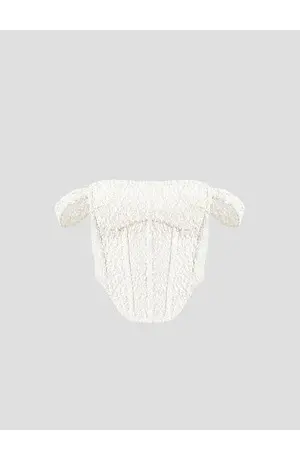 Manière De Voir Bonnie Boucle Bardot Corset Top