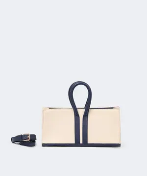 MESCH Mini Sally Canvas Tote - Navy