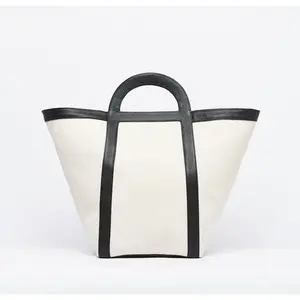 MESCH Atuel Large Canvas Tote - Black