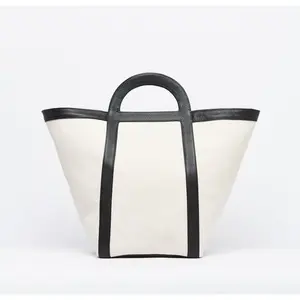 MESCH Atuel Large Canvas Tote - Black