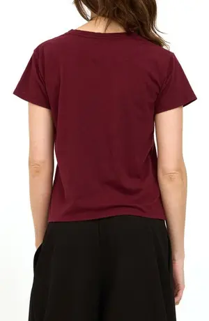 PROJECT SOCIAL T The Ultimate T-shirt - Dark Cherry