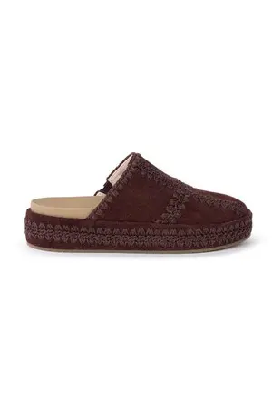 THE SAK Bryn Slip On Clog - Mahogany Patch