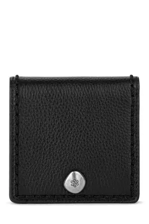 THE SAK Mira Small Leather Wallet - Black