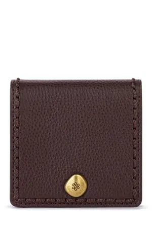 THE SAK Mira Small Leather Wallet - Mahogany