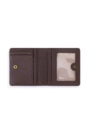 THE SAK Mira Small Leather Wallet - Mahogany