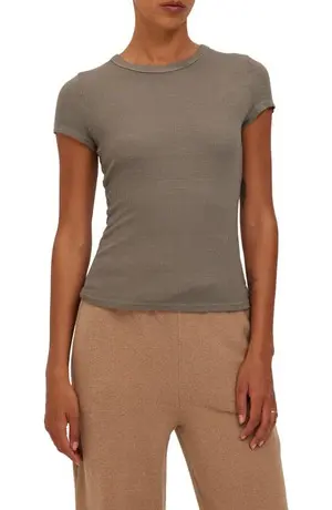 PROJECT SOCIAL T Griffith Rib Baby T-shirt - Slate