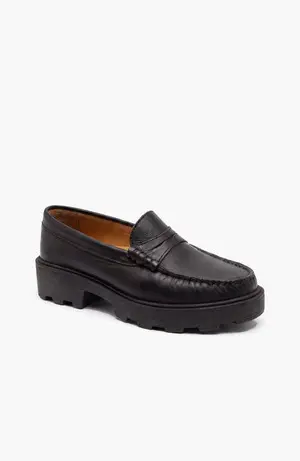 MENINA STEP Lola Loafer - Black