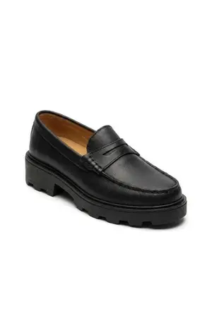 MENINA STEP Lola Loafer - Black