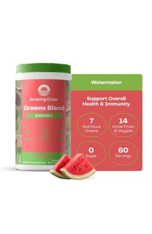 AMAZING GRASS Green Superfood Energy Watermelon Powder Supplement - None