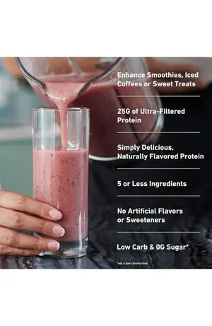 ISOPURE Low Carb High Protein Strawberry Whey Isolate Powder