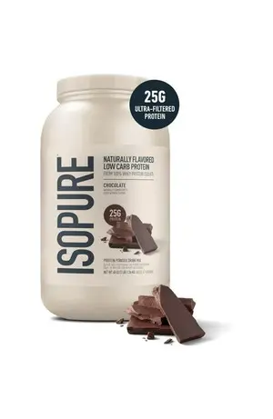ISOPURE Low Carb Pure Whey Isolate Protein Powder Chocolate