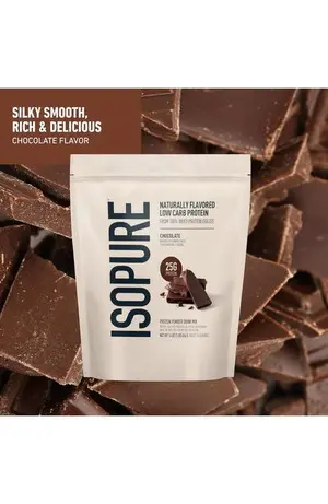 ISOPURE Low Carb 100% Whey Protein Isolate Chocolate Powder