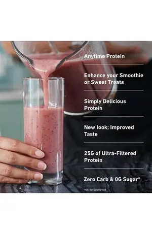 ISOPURE Zero Carb High Protein Powder Strawberries And Cream