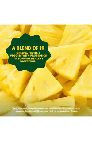 AMAZING GRASS Super Greens Digest Powder Pineapple Guava 30 Servings