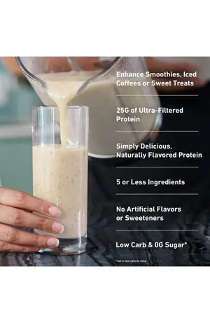 ISOPURE Low Carb Naturally Sweetened Vanilla Protein Powder