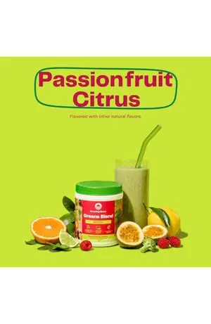 AMAZING GRASS Greens Blend Mood Passionfruit Citrus Super Greens Powder