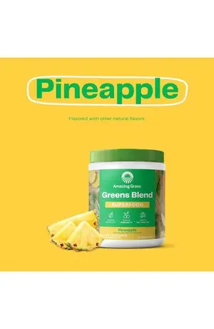 AMAZING GRASS Greens Blend Superfood Pineapple Powder Mix