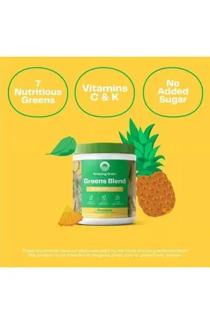 AMAZING GRASS Greens Blend Superfood Pineapple Powder Mix