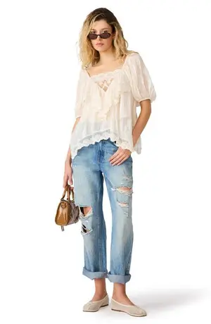 Steve Madden Vickie Lace Top