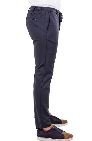 MACEOO Stretch Drawstring Waist Trouser Pants
