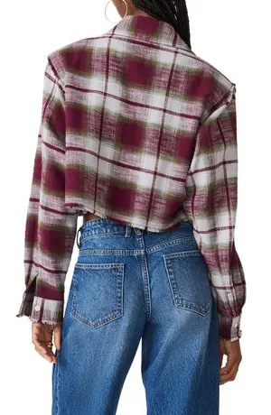 Steve Madden Marlow Plaid Shirt