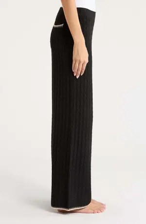 UGG Cable Knit Pants - Black